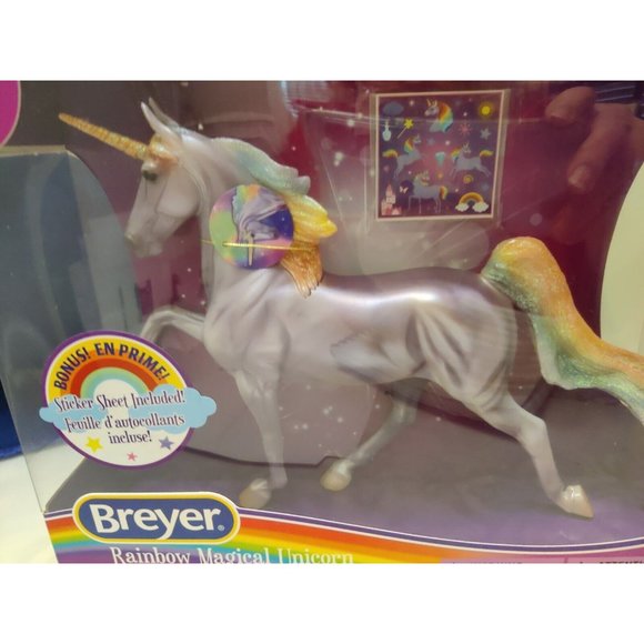 Breyer | Toys | Breyer Rainbow Magical Unicorn Freedom Series Walmart ...